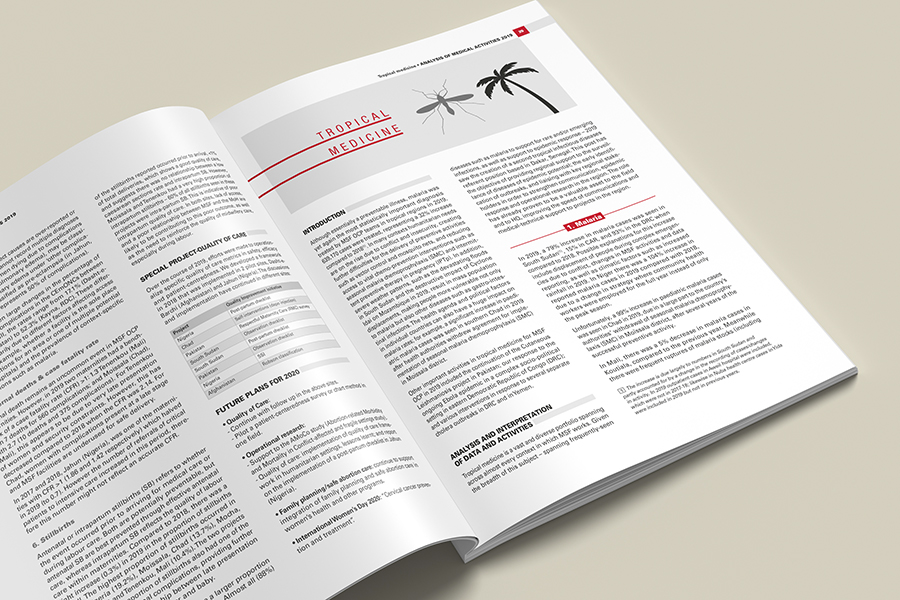 MSF – Rapport d’activités – dumkit graphic