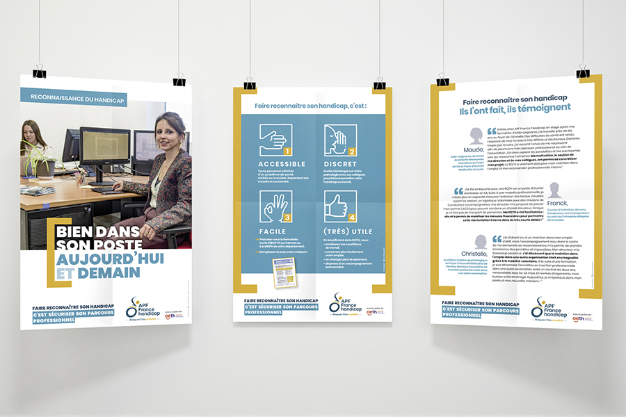 APF France handicap – Campagne RQTH – dumkit graphic
